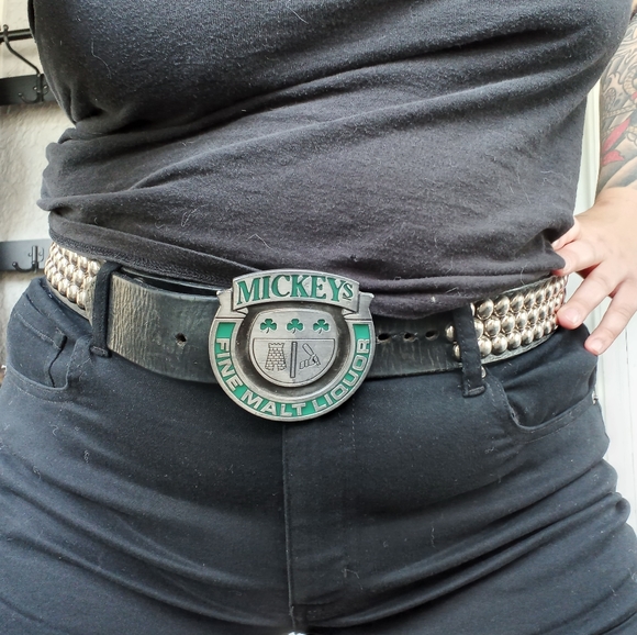 Accessories | Mickeys Malt Liquor Belt Buckle | Poshmark